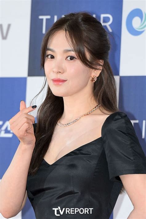 [t포토] 송혜교 넘사벽 아름다움