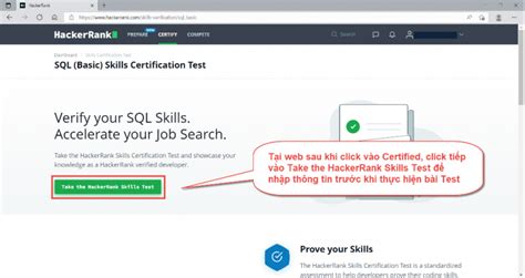 Hướng Dẫn Thi Chứng Chỉ Sql Của Hackerrank Inda Học Viên Phân Tích