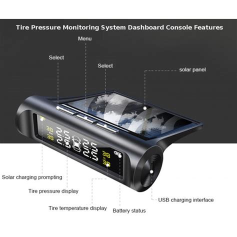 Wireless Tire Pressure Monitoring System TPMS