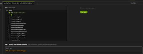 bug batch execution cases do not have return value of status