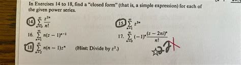 Solved In Exercises To Find A Closed Form That Is Chegg