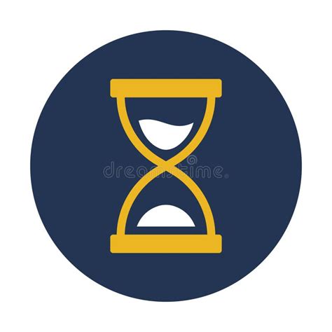 Egg Timer Hourglass Vector Icon Which Can Easily Modify Stock Illustration Illustration Of