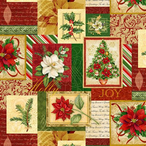 41 Patchwork Christmas Bloom 4069 Kk Fabrics