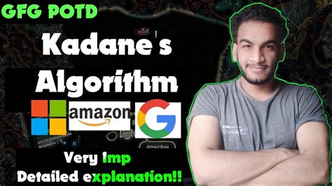 Kadanes Algorithm Gfg Potd 06 09 24 Gfg Problem Of The Day Youtube