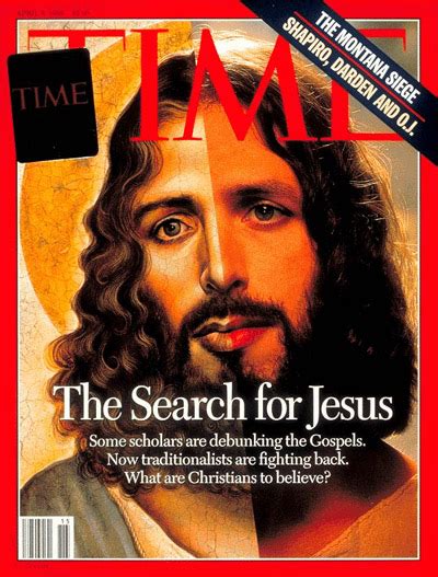 Time Magazine Cover Search For Jesus Apr 8 1996 Jesus Christianity Religion