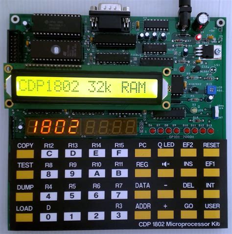 Cdp1802 Microprocessor Kit 2018