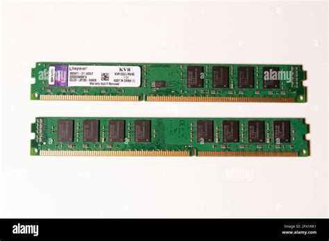 Kingston GB Memory Modules Stock Photo Alamy
