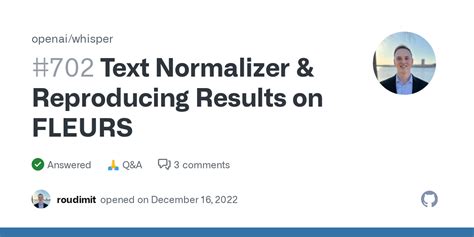Text Normalizer And Reproducing Results On Fleurs · Openai Whisper