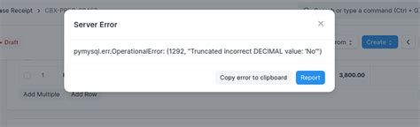 Pymysqloperationalerror 1292 Truncated Incorrect Decimal Value