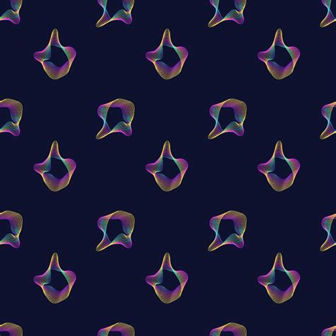 Abstract Wave Seamless Pattern Vector Art At Vecteezy