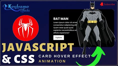 Create Responsive Card Hover Effects Using HTML CSS Only