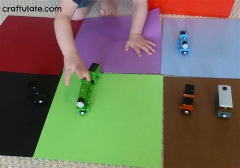 Train Color Sorting Activity