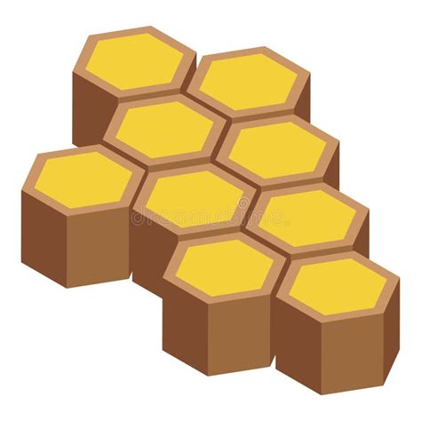 Honeycomb Structure Showing Honeycomb Cells Stock Illustration Illustration Of Pattern