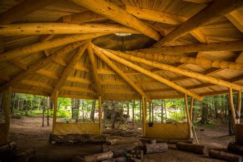 Round Timber Framed Pavilion Finished