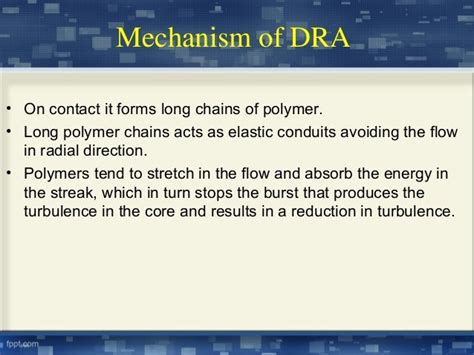 Frictional Drag Reduction In Pipelines Using High Density Polymers