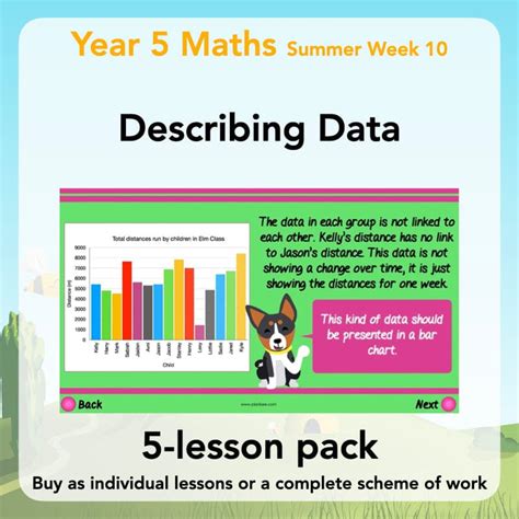 Maths Data Handling Statistics Ks2 And Ks1 Lessons Planbee