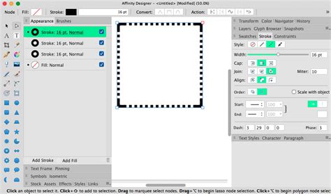 Solved By Workaround Affinity Suite Dashed Borders Feedback For