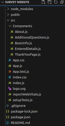 Survey Website Using ReactJS GeeksforGeeks