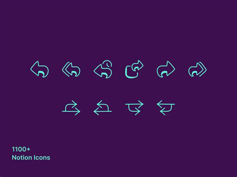 1100 Notion Icons Overflow Design By Zafar On Dribbble