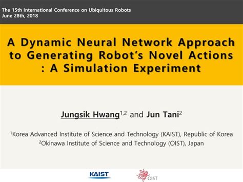 A Dynamic Neural Network Approach To Generating Robots Novel Actions