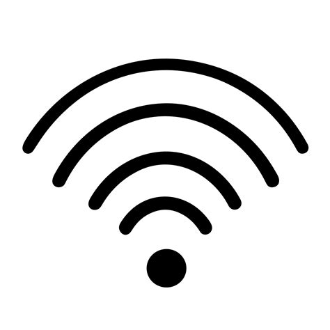 Wireless And Wifi Icon Or Sign For Remote Internet Access Podcast Symbol AI Generative