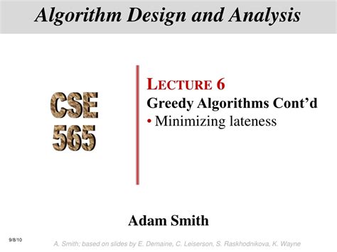 Ppt Algorithm Design And Analysis Powerpoint Presentation Free