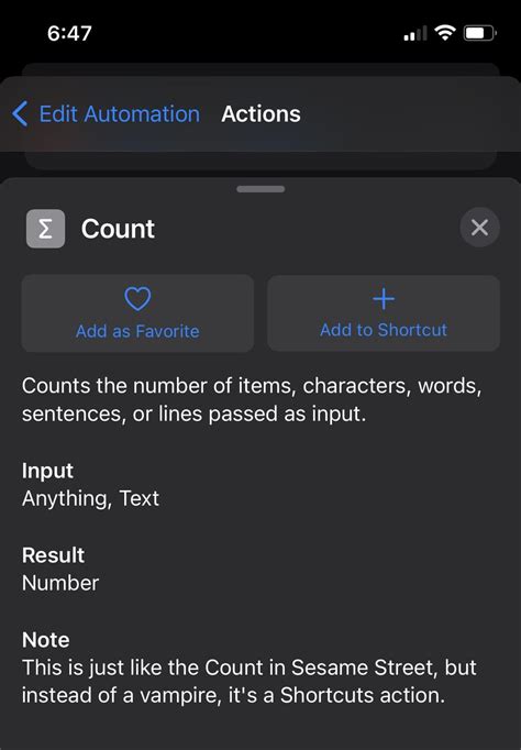 while browsing ios automation actions i found this gem in the notes