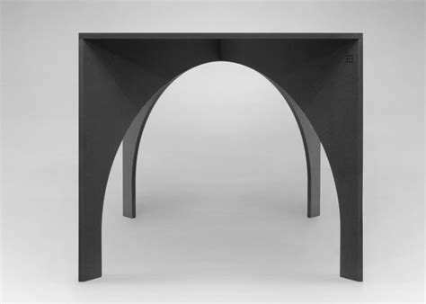 Graft Object S Furniture Based On Architectural Cross Vaults