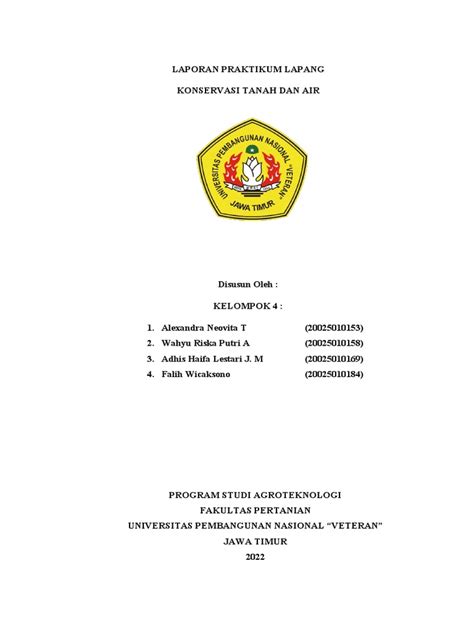 Kelompok 4 Laporan Resmi Kta Pdf