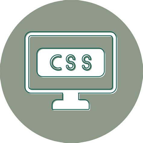 Css Vector Icon 31004775 Vector Art At Vecteezy