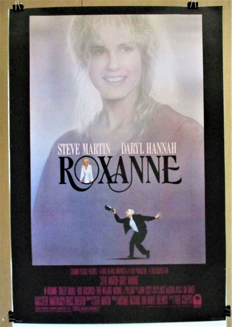 Roxanne 1987 Original Rolled 27 X 40 Movie Poster Daryl Hannah Steve