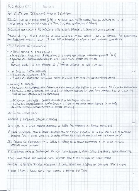 linguistica applicata bilinguismo e code switching appunti di