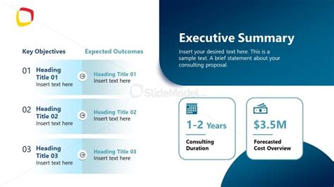 Executive Summary Consulting Powerpoint Template Slidemodel