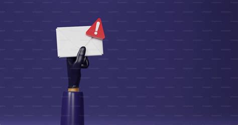 Hackers Hand Holding Envelope With Spam Message Icon Mailing Email