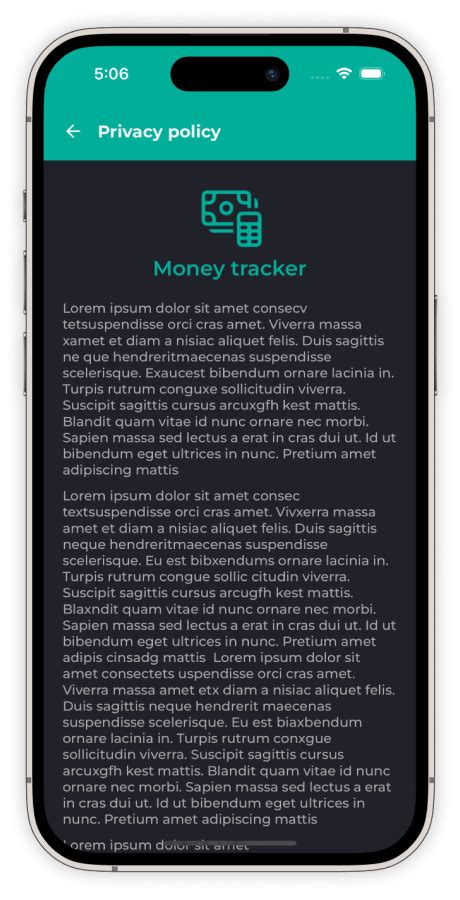 Money Management App Template In React Native Cli Finance App