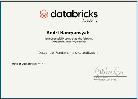 Databricks Lakehouse Dataengineering Learningjourney Andri H
