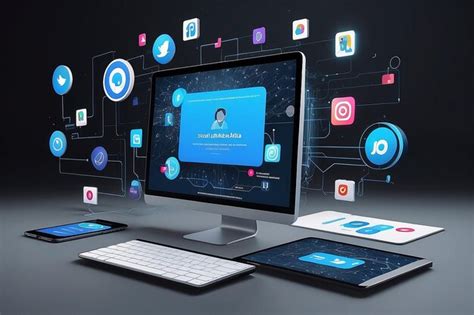 Premium Photo Aipowered Social Media Ad Targeting Process