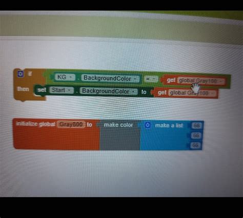 Logic Doesnt Detect The Color I Made Mit App Inventor