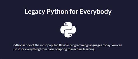 Python For Everybody By Freecodecamp On Urses Learning Platform