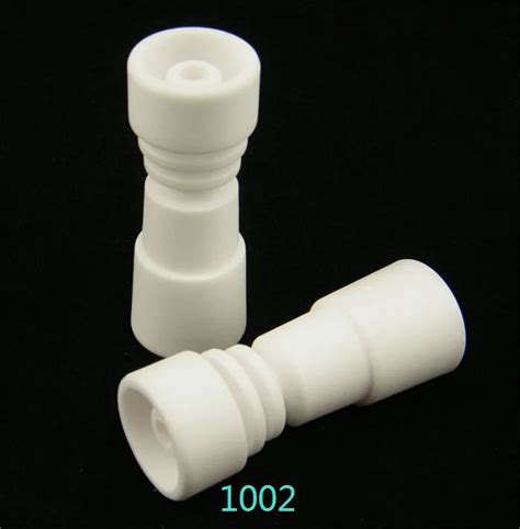 Ceremic Vs Titanum Domeless Ceramic Fungi Nail With Malefemale Joint 14mm18mm Size Glass