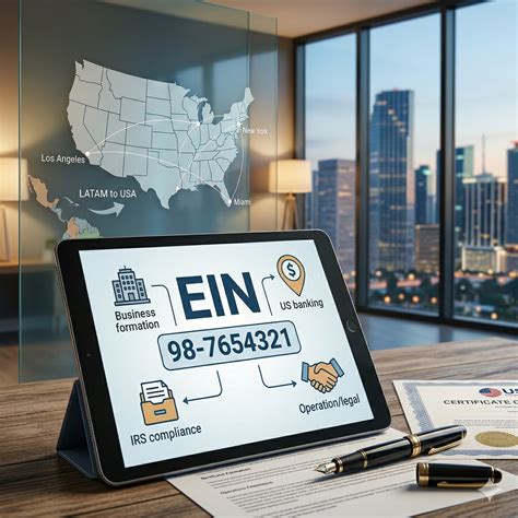 Ein Qué Es Y Cómo Obtenerlo Para Tu Llc En Usa