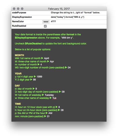 Mapself Date Widget Font And Format
