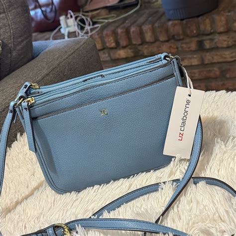 Liz Claiborne Bags Liz Claiborne Light Blue Crossbody Bag Poshmark