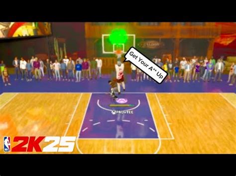HE KEPT GOING UNDER THE RIM SO I KEPT DUNKING EM - 1v1 - NBA 2K25 - YouTube