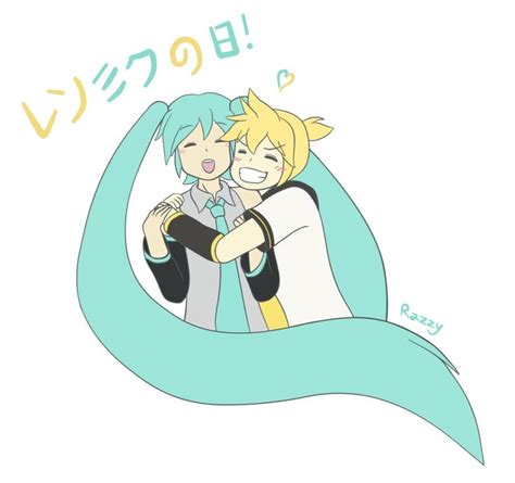 Pin On Len X Miku