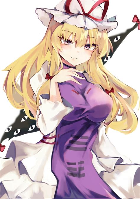 Yakumo Yukari Touhou Drawn By Saki Danbooru