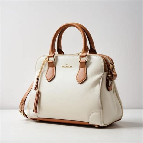 Premium Ai Image Luxurious And Classy Handbag On A White Background