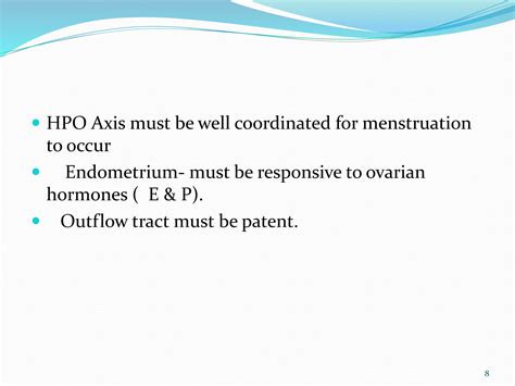 Menstrual Cycle And Hypothalamo Pituitary Ovarian Axis Ppt