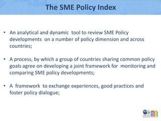 The Sme Policy Index Pptx