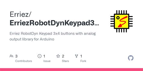 Github Erriezerriezrobotdynkeypad3x4analog Erriez Robotdyn Keypad
